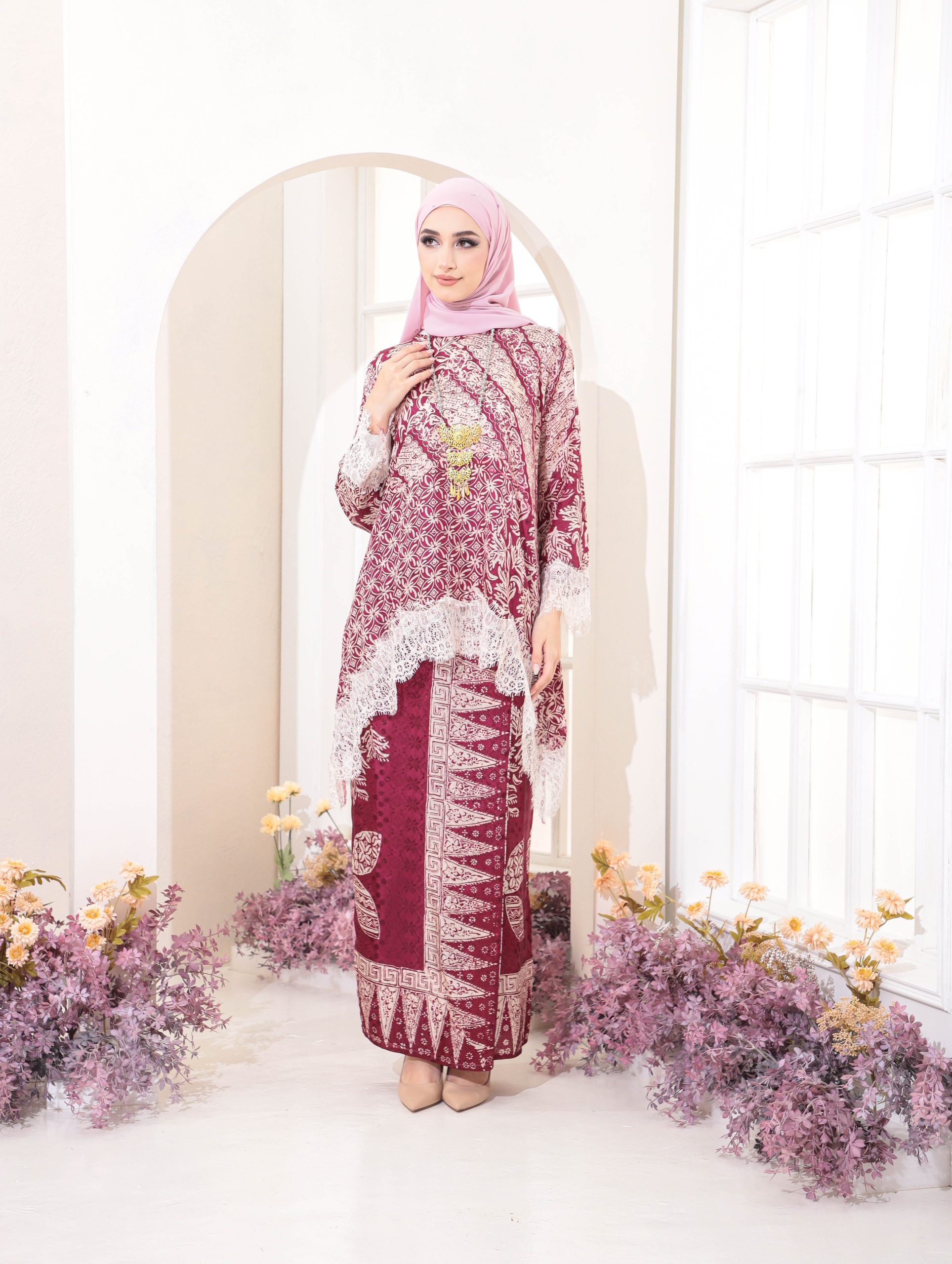 Helena - Burgundy Maroon - Fia Exclusive